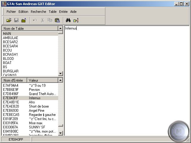 San Andreas GXT Editor · GrandTheftAuto.fr